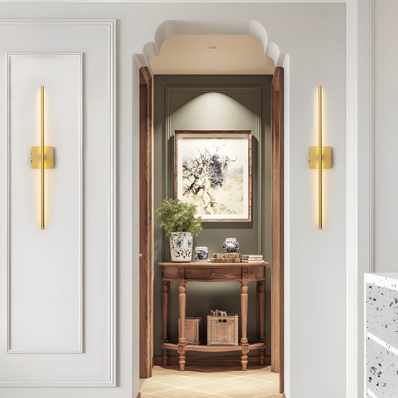 Ebern Designs Mariesa Iron Flush Mounted Sconce & Reviews | Wayfair